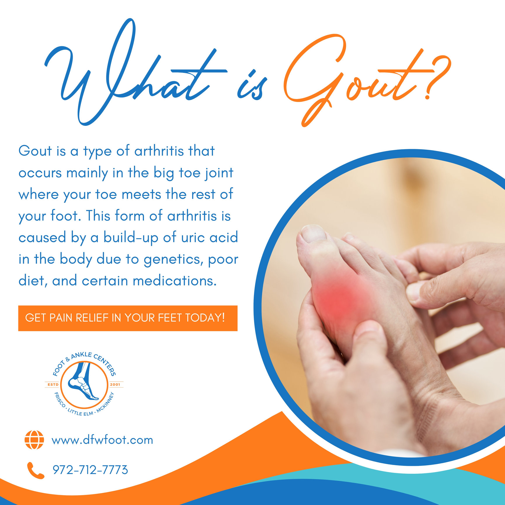 What Is Gout And Foot And Ankle Complications In Frisco Little Elm And Mckinney Foot And Ankle